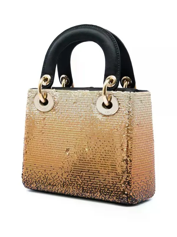 Dior 2016 Mini Sequined Lady Satchel
