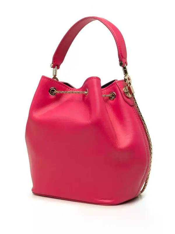 BVLGARI Leather Serpenti Forever Bucket Bag