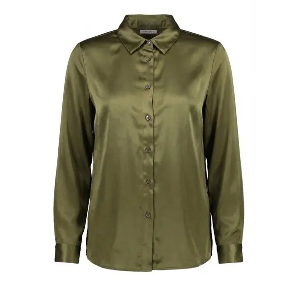 TRAFFIC PEOPLE Smooth Operator Olive The Graft Shirt