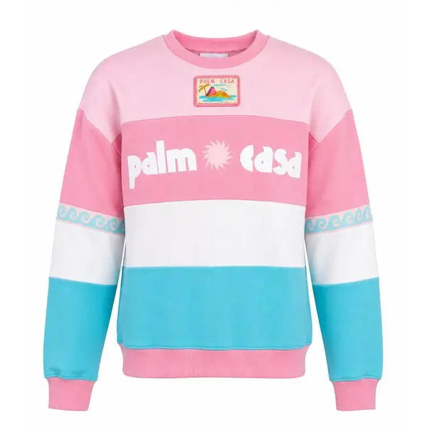 PALM COLLECTIVE Gelato Splice Fleece Sweater