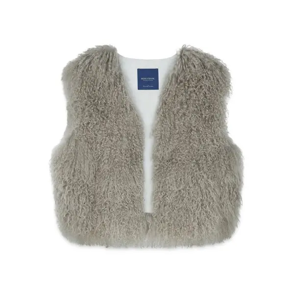 AMANDA THOMPSON COUTURE Colette Mongolian Sheepskin Gilet