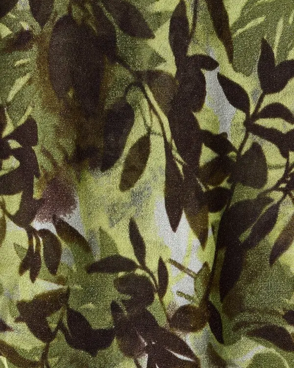 Armani Exchange Viscose Blouse With Allover Pattern
