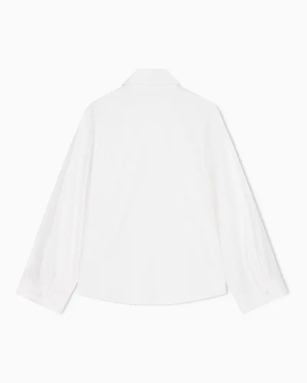 Armani Exchange Regular Fit Shirt Organic Cotton Poplin