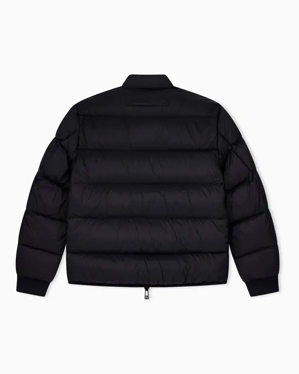 Armani Exchange Down Jacket In Nylon