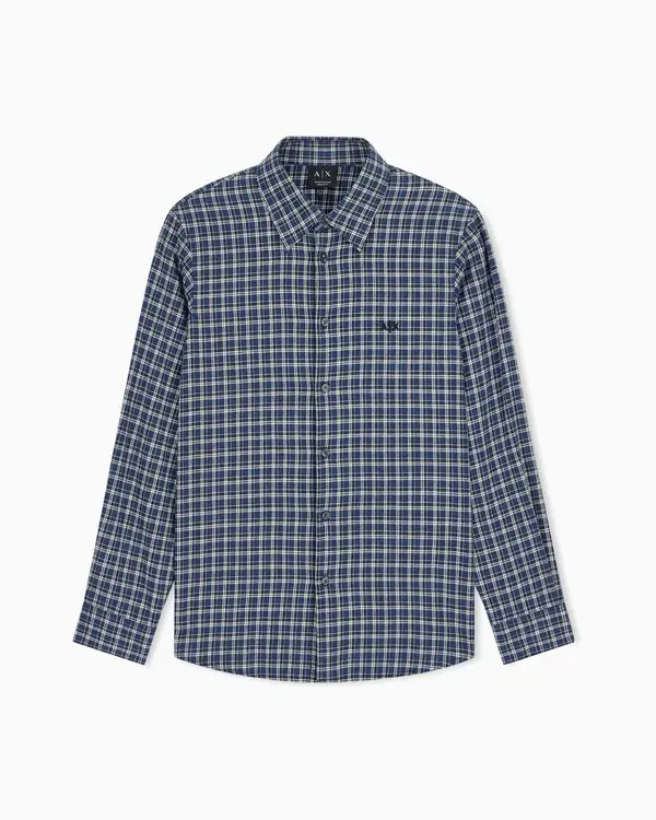 Armani Exchange Regular Fit Shirt In Cotton