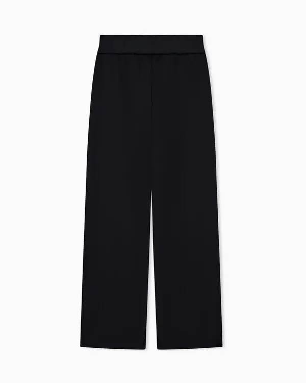 Armani Exchange Regular Fit Recycled Stretch Scuba Jersey Trousers