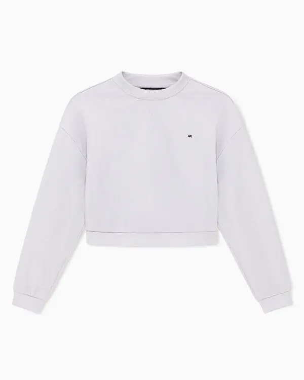 Armani Exchange Shiny Stretch Interlock Sweatshirt