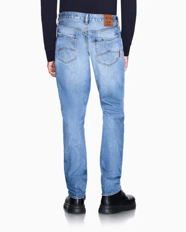 Armani Exchange Slim-fit Stretch Cotton Denim Jeans