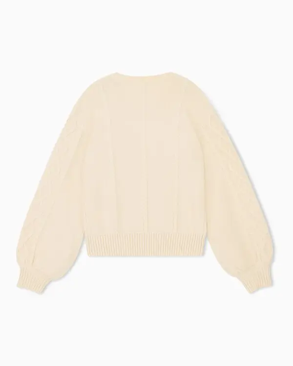 Armani Exchange Regular Fit Pullover Knitted With Wool