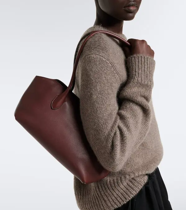 THE ROW Terrasse Small Leather Shoulder Bag