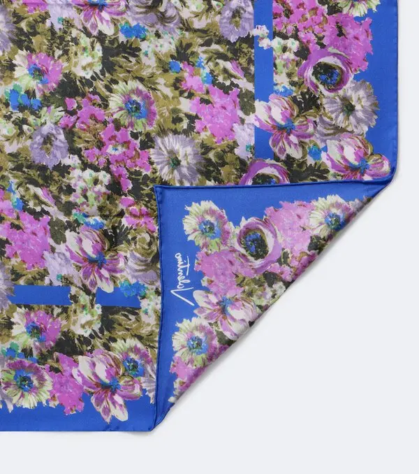 Valentino Garavani Floral Silk Scarf