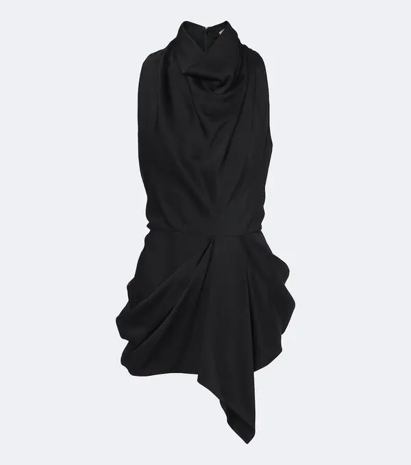 Givenchy Draped Satin Top