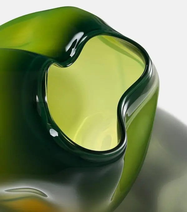 ALEXA LIXFELD Komet Glass Vase - Green