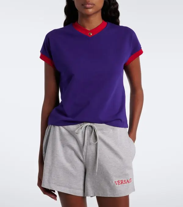 Versace Medusa Cotton Jersey T-shirt
