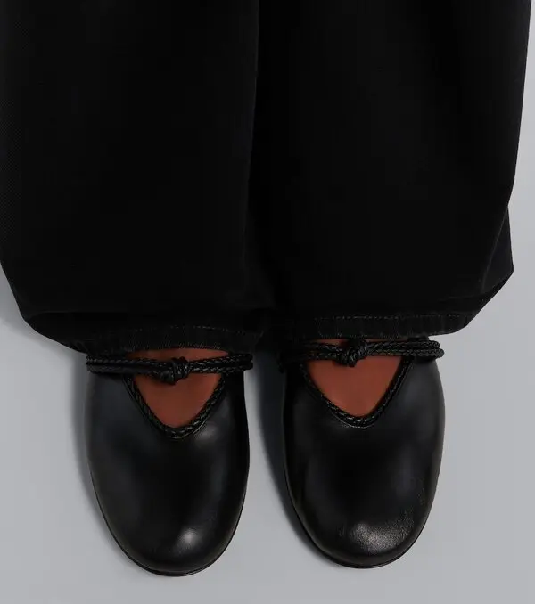 Bottega Veneta Lucia Leather Mules