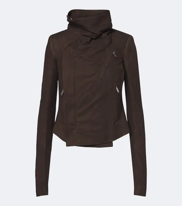 Rick Owens Biker Suede Jacket