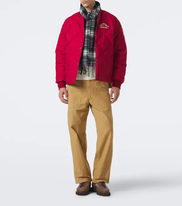 Polo Ralph Lauren Quilted Cotton-blend Bomber Jacket