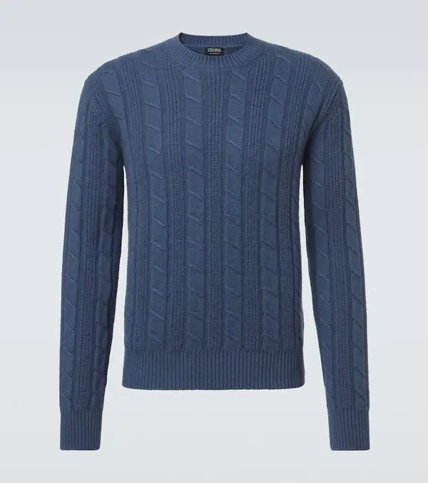 Zegna Cashmere Sweater - Blue