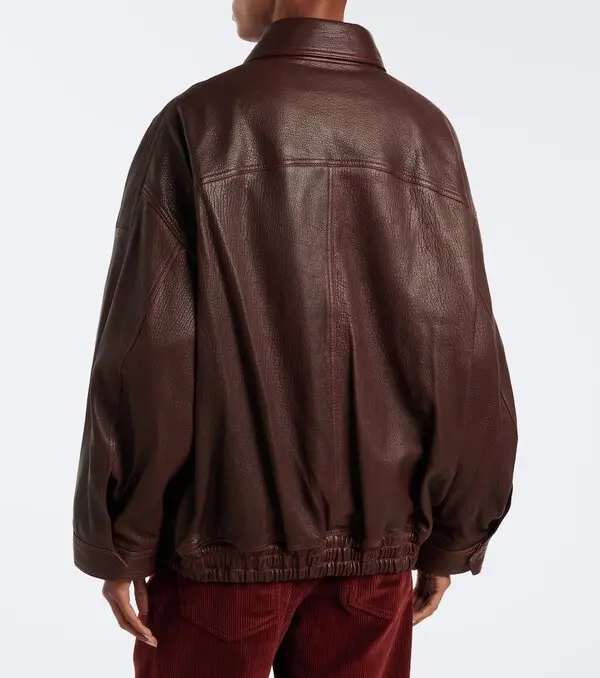 RÓHE Leather Blouson Jacket