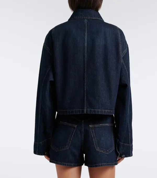 Prada Denim Zip-up Jacket