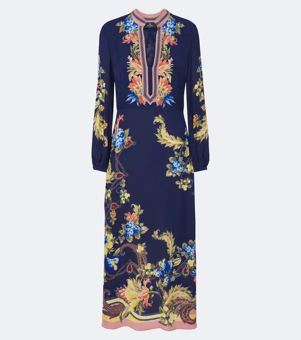 Etro Floral Maxi Dress