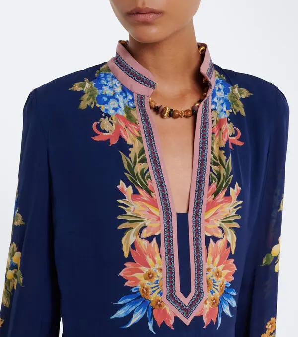 Etro Floral Maxi Dress