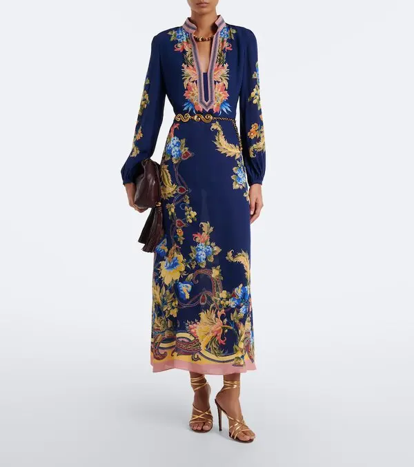 Etro Floral Maxi Dress