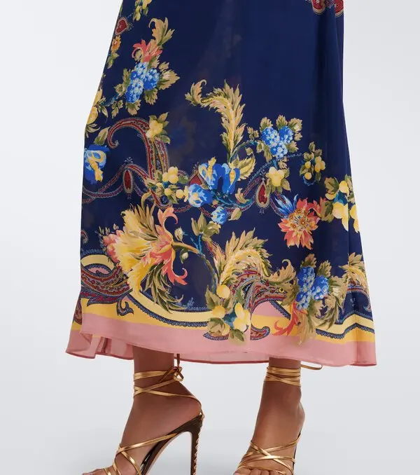 Etro Floral Maxi Dress