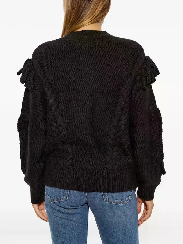 MARANT ETOILE Katria Cable-knit Sweater