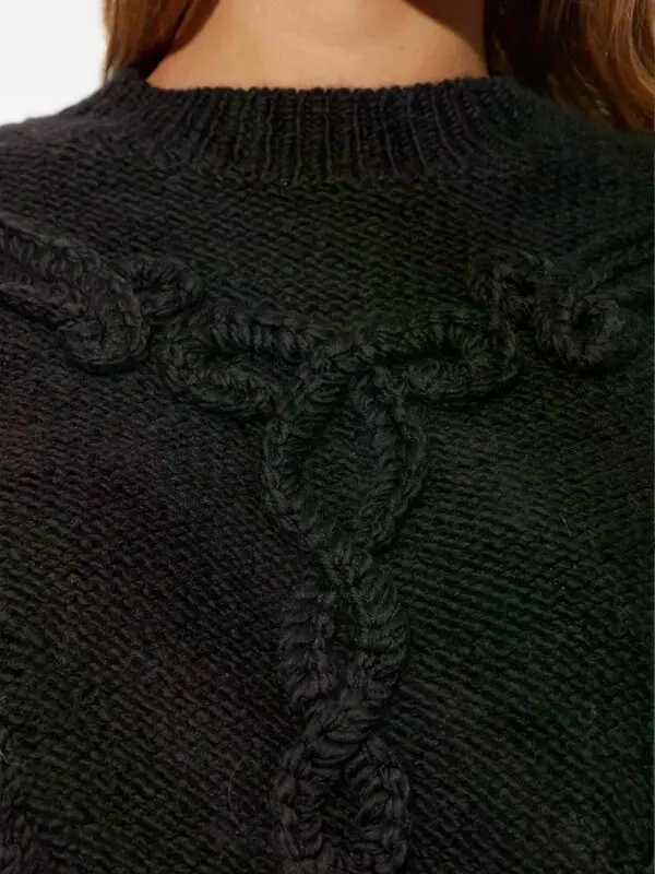 MARANT ETOILE Katria Cable-knit Sweater