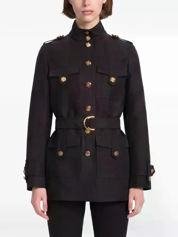 Zimmermann Valiant Belted Button-up Jacket