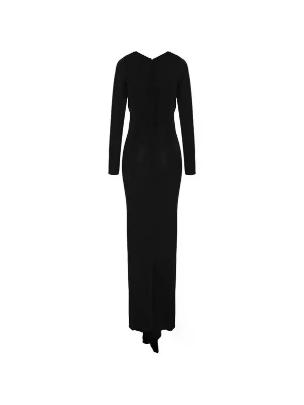 V:PM ATELIER Donna Draped Cutout Maxi Dress