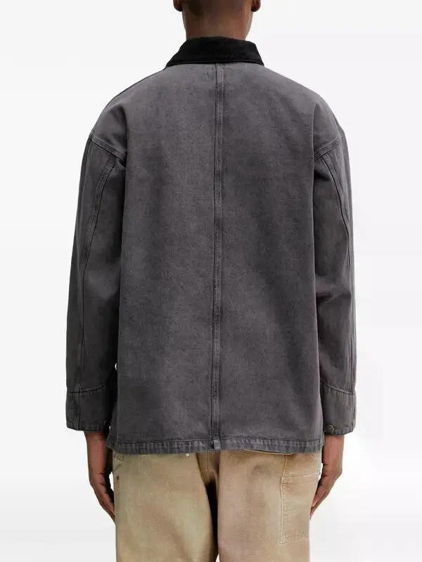 BEAMS Faded Corduroy-collar Jacket