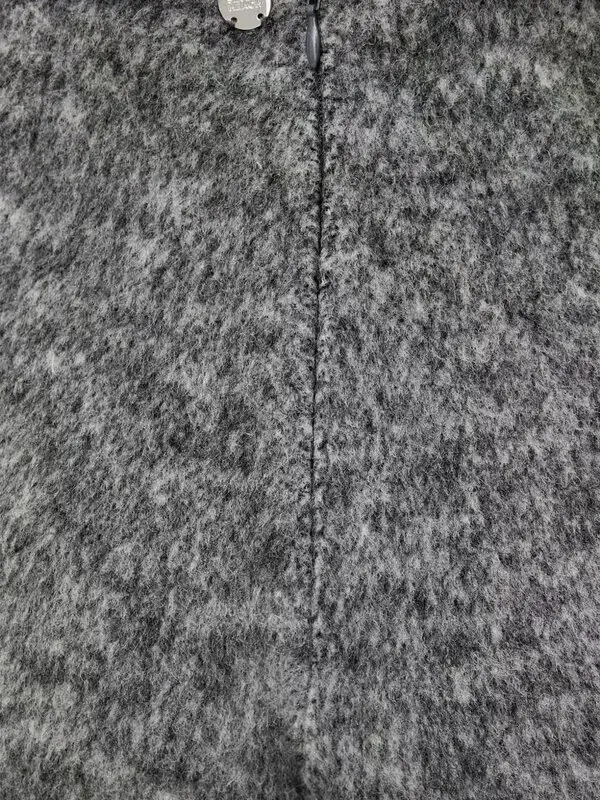 SILVIAN HEACH Brushed-effect High-waist Shorts