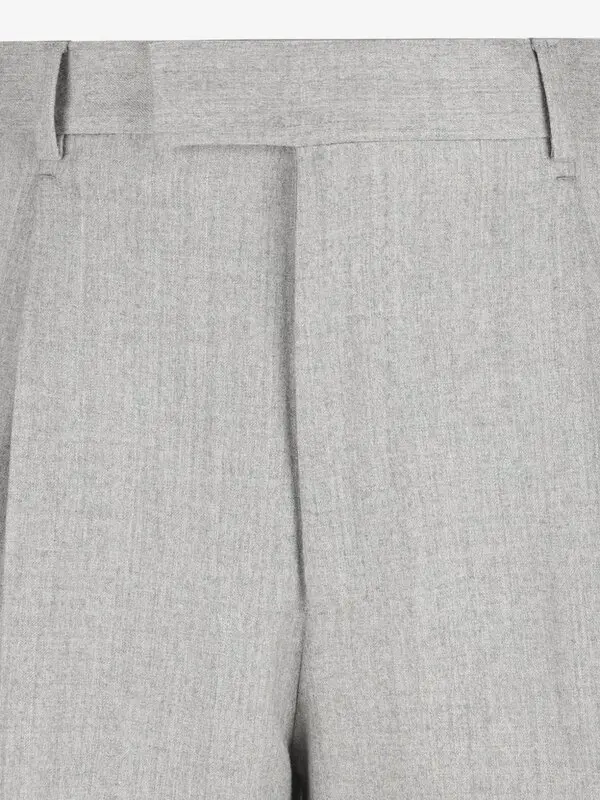 Zegna Pleated Tapered Trousers