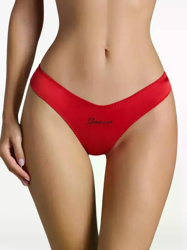 SCANDALE Dédicace Embroidered Thong