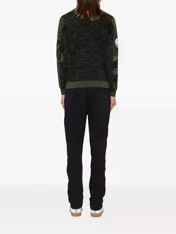 Kenzo Intarsia-knit Sweater - Green
