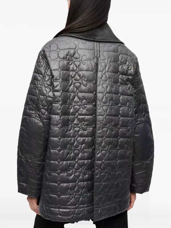 GANNI Quilted Flap-pocket Jacket