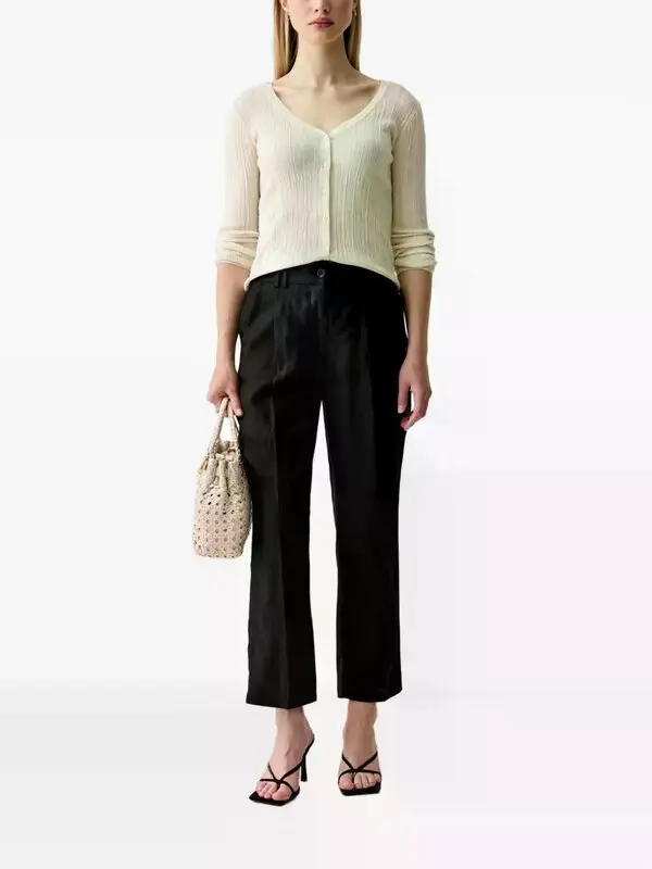 Sisley Pressed-crease Trousers