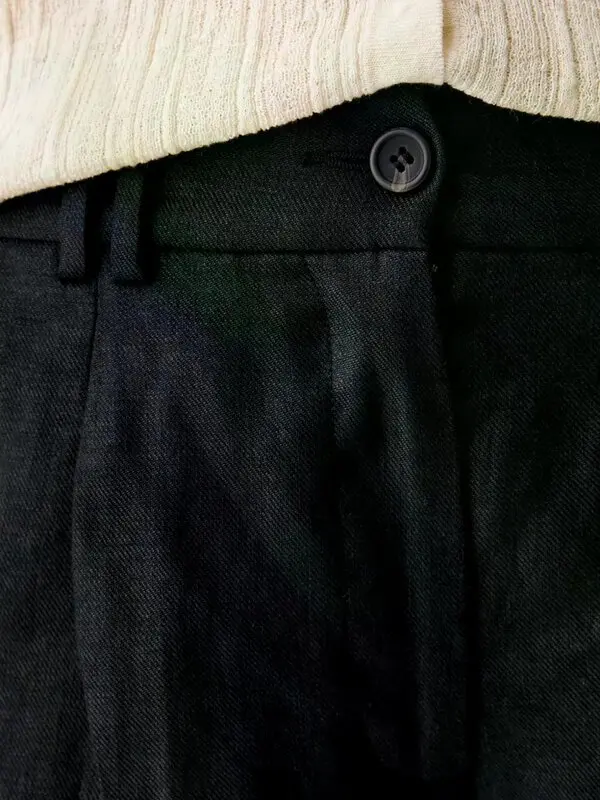Sisley Pressed-crease Trousers