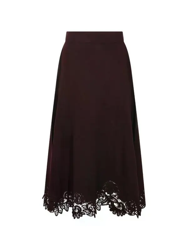 Zimmermann Lace-trim Midi Skirt
