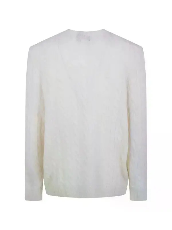 Polo Ralph Lauren Cable-knit Cotton Jumper - Neutrals