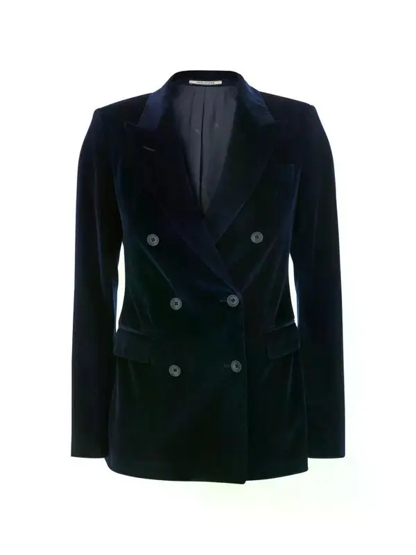 Tagliatore Parigi Double-breasted Velvet Blazer