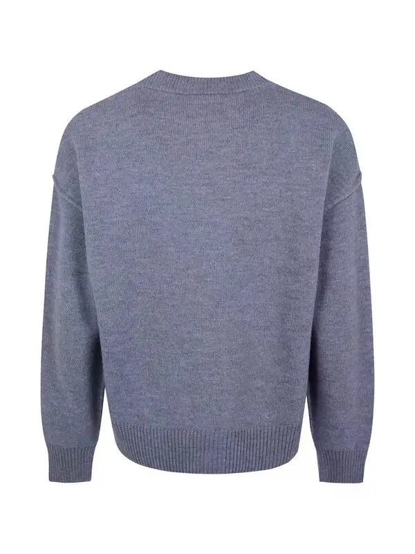 AMI Paris De Coeur Wool Cardigan