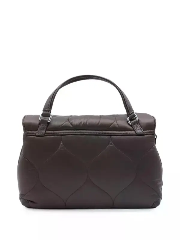 ZANELLATO Small Postina Quilted Leather Tote Bag