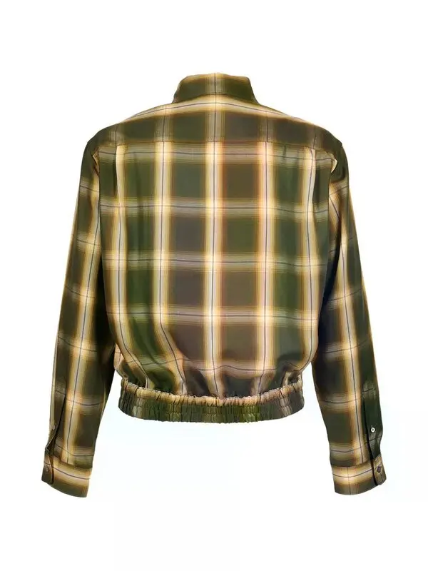TAAKK Embroidered Checked Shirt