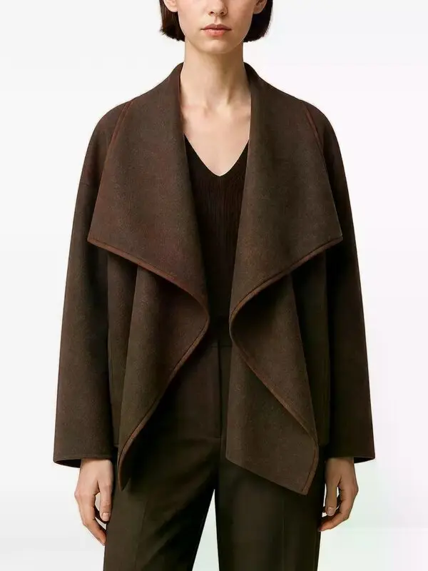 RETORI Shawl-collar Wool Coat