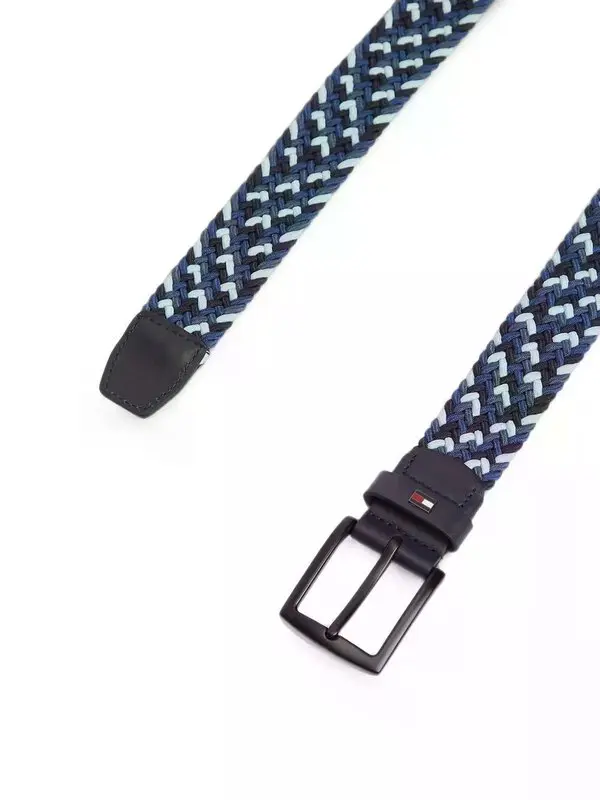 Tommy Hilfiger Logo-plaque Buckle-fastening Belt