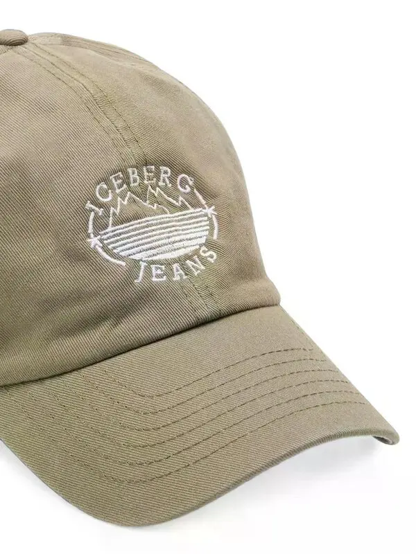 Iceberg Logo Embroidered Baseball Cap