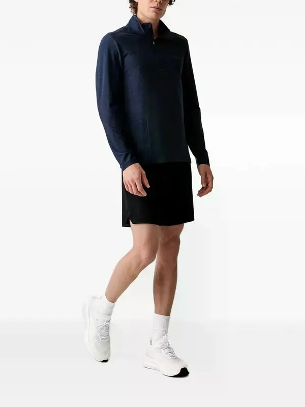 Sketchers Go Dri Quarter-zip Sweatshirt - Blue